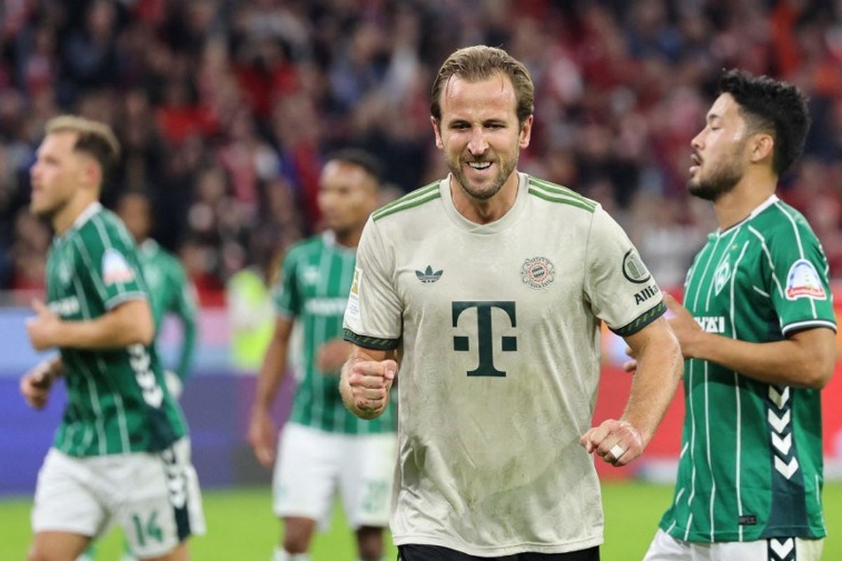 Hasil Bayern Vs Werder Bremen 4-0: Rekor 100 Gol Harry Kane
