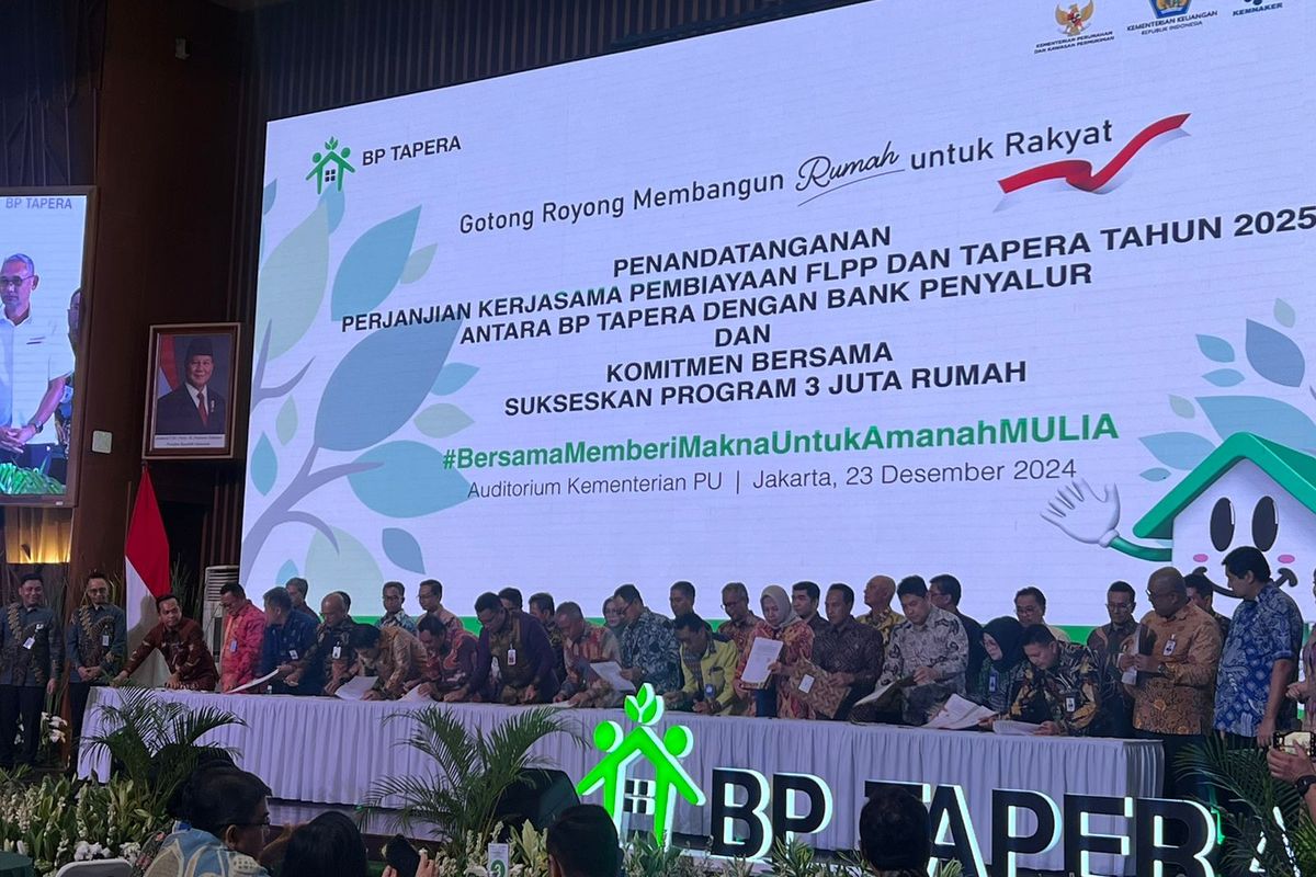 Sah, 39 Bank Siap Salurkan Dana FLPP dan Tapera Tahun Depan