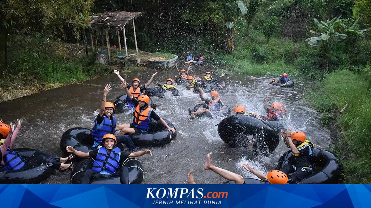 Aktivitas di Taman Dolan Kota Batu, Ada River Tubing