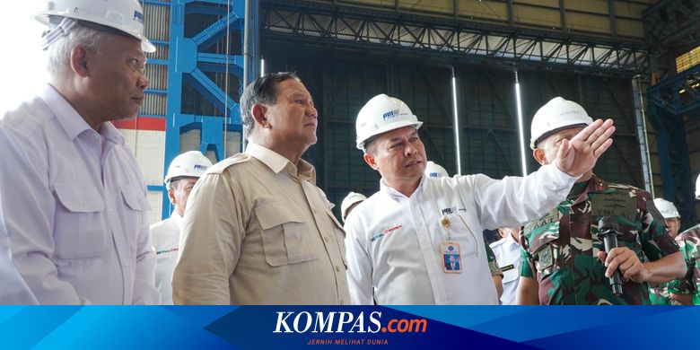 Tinjau Pembangunan Fregat Merah Putih, Prabowo: Kita Buat Sejarah, Ini ...