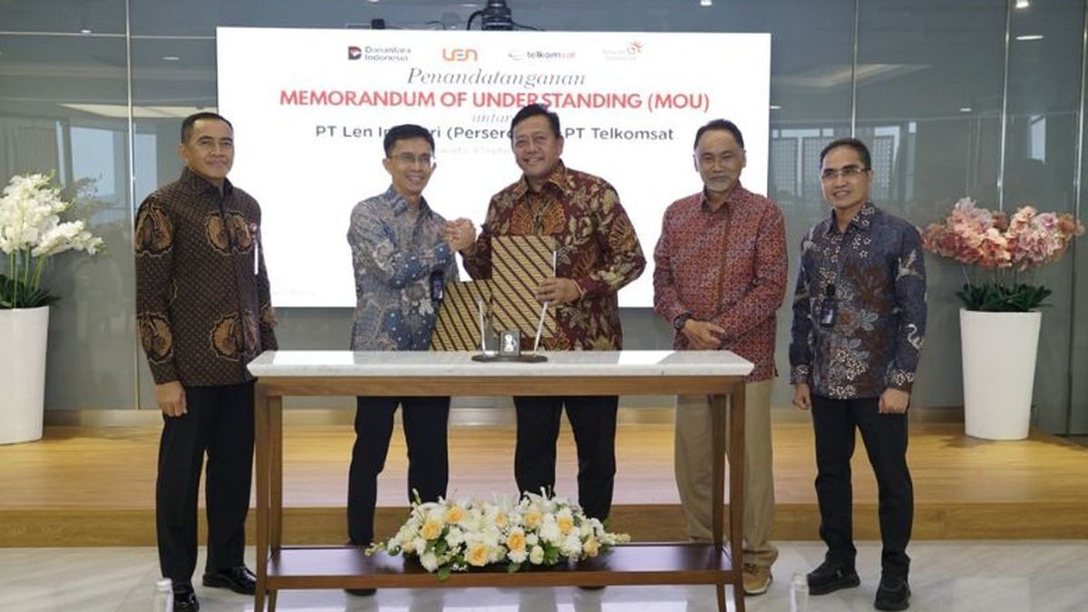 Telkomsat dan Len Industri Kerja Sama Perkuat Sistem Pertahanan ...