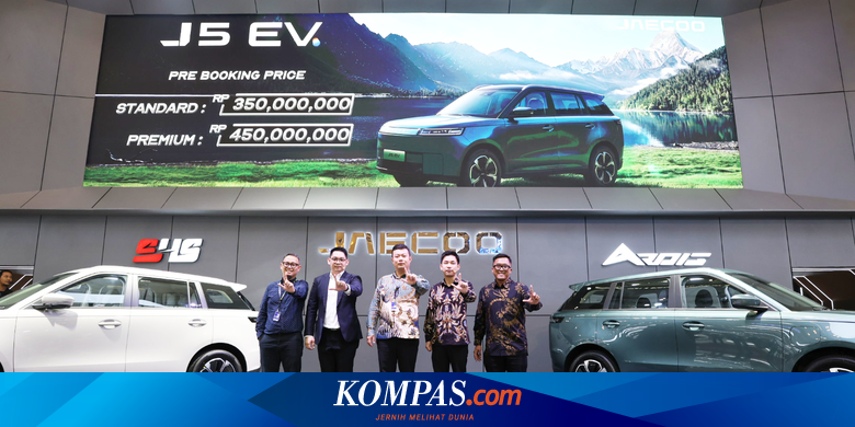 Jaecoo J5 EV Resmi Diluncurkan di GIIAS 2025