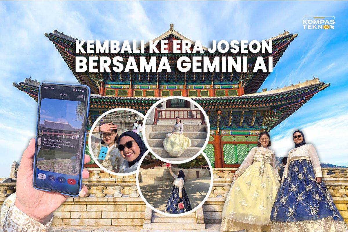 Menjelajah Istana Gyeongbokgung ala "Putri Kerajaan" dengan Bantuan Gemini AI di Galaxy Z Flip 7