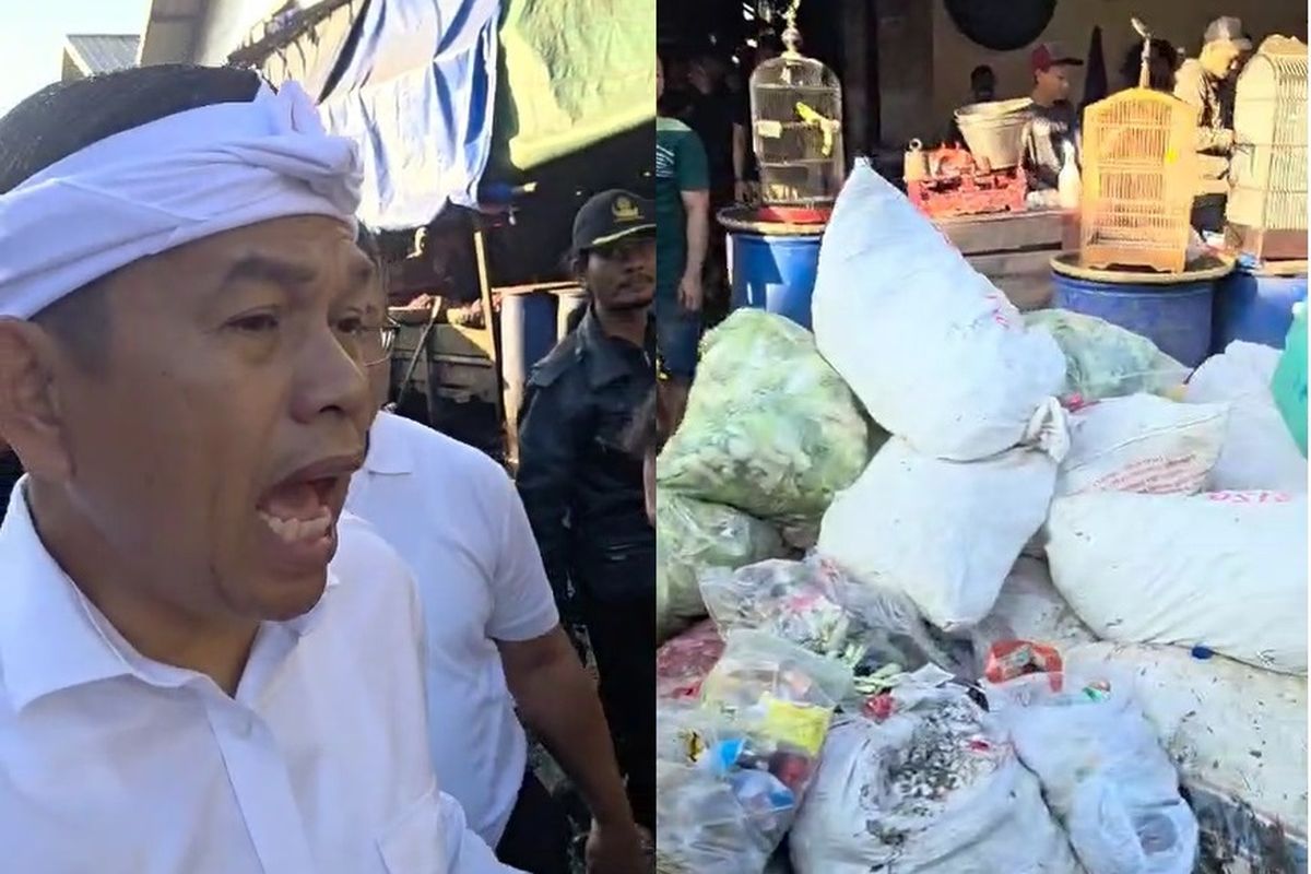 Sampah Pasar Caringin Menggunung, Dedi Mulyadi: Saya Tak Akan Urus Lagi, Ada Pidana jika Abai