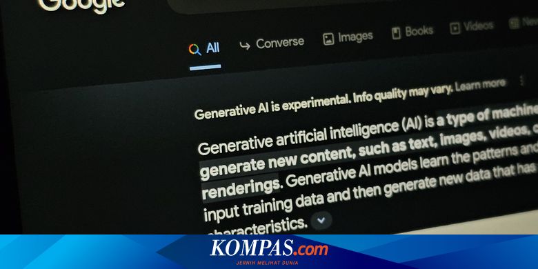 Fitur Google Search Berbasis AI Kini Bisa Dicoba di Indonesia