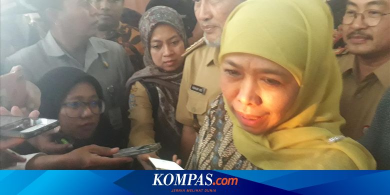 Ditanya soal Jadi Saksi Kasus Romy, Khofifah Irit Bicara