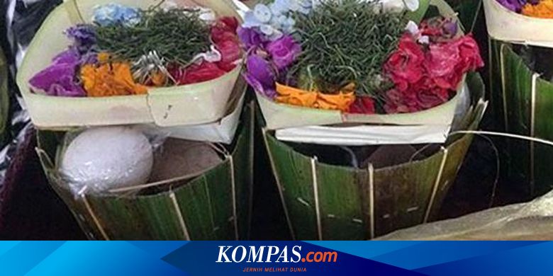 Mengenal Banten, Sesajen yang Menjadi Upakara dalam Upacara Adat Bali