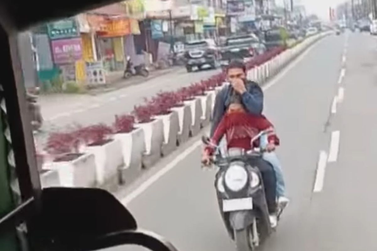 Viral Video Pedagang Serang dan Lempar Batu ke Personel Satpol PP di Medan