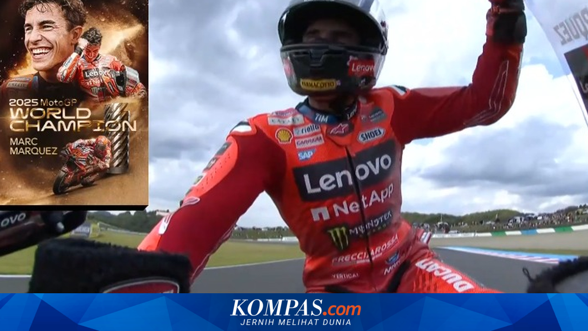 Selebrasi Emosional Juara Dunia Marc Marquez: More Than a Number