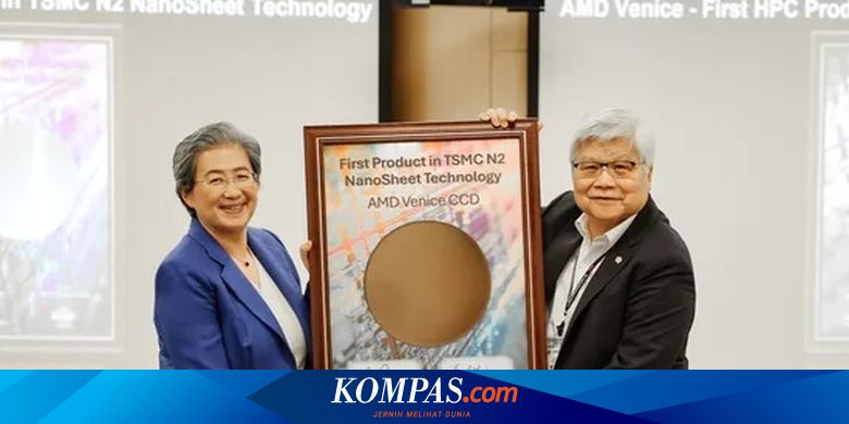 AMD Umumkan CPU 2nm Pertama "Venice", Meluncur 2026