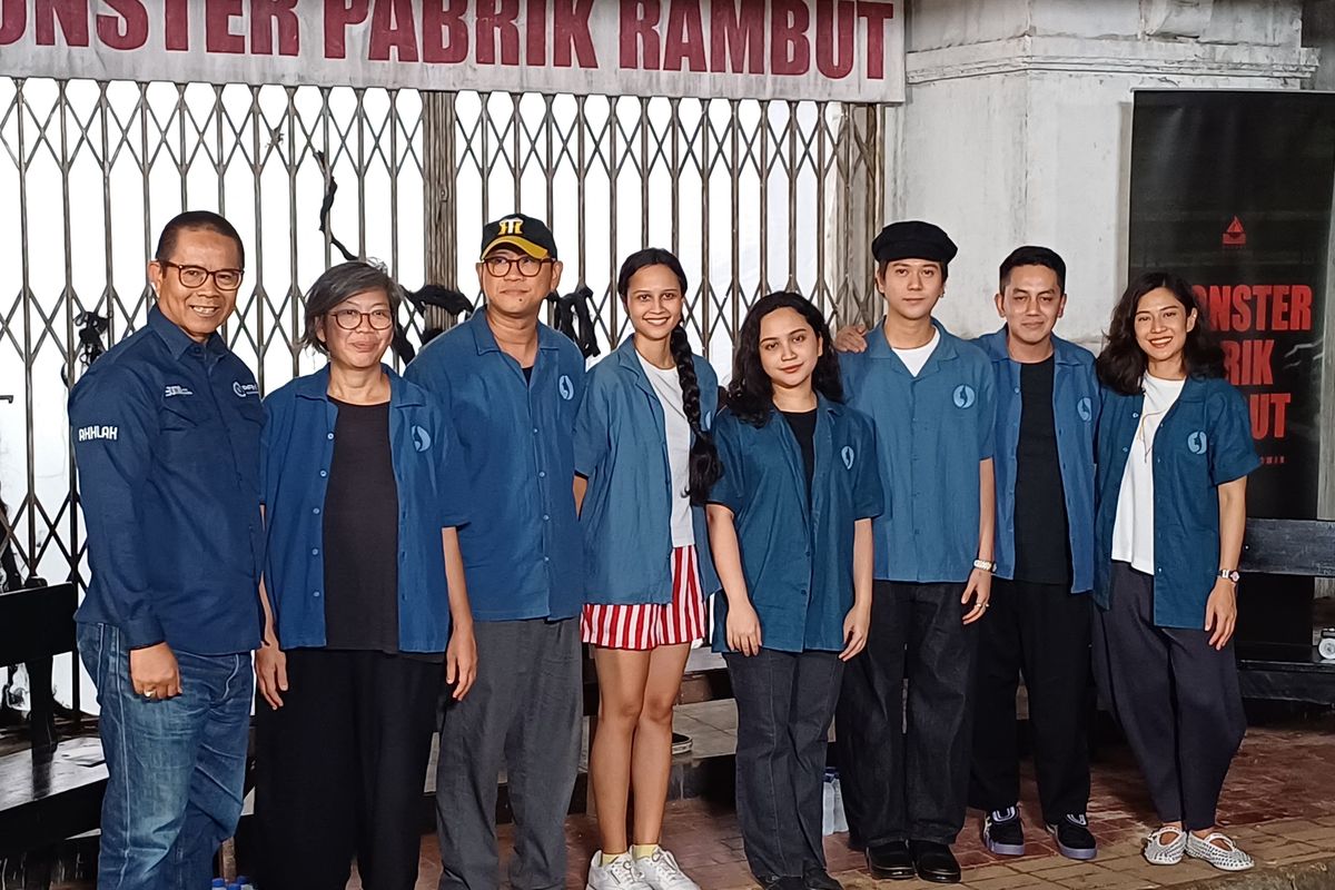 Film Monster Pabrik Rambut Diproduksi, Kolaborasi 3 Negara