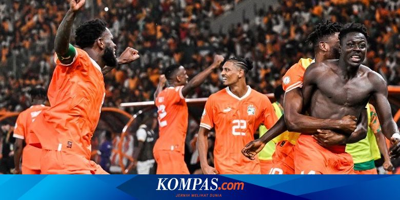 Hasil Piala Afrika, Pantai Gading Vs Nigeria di Partai Pamungkas