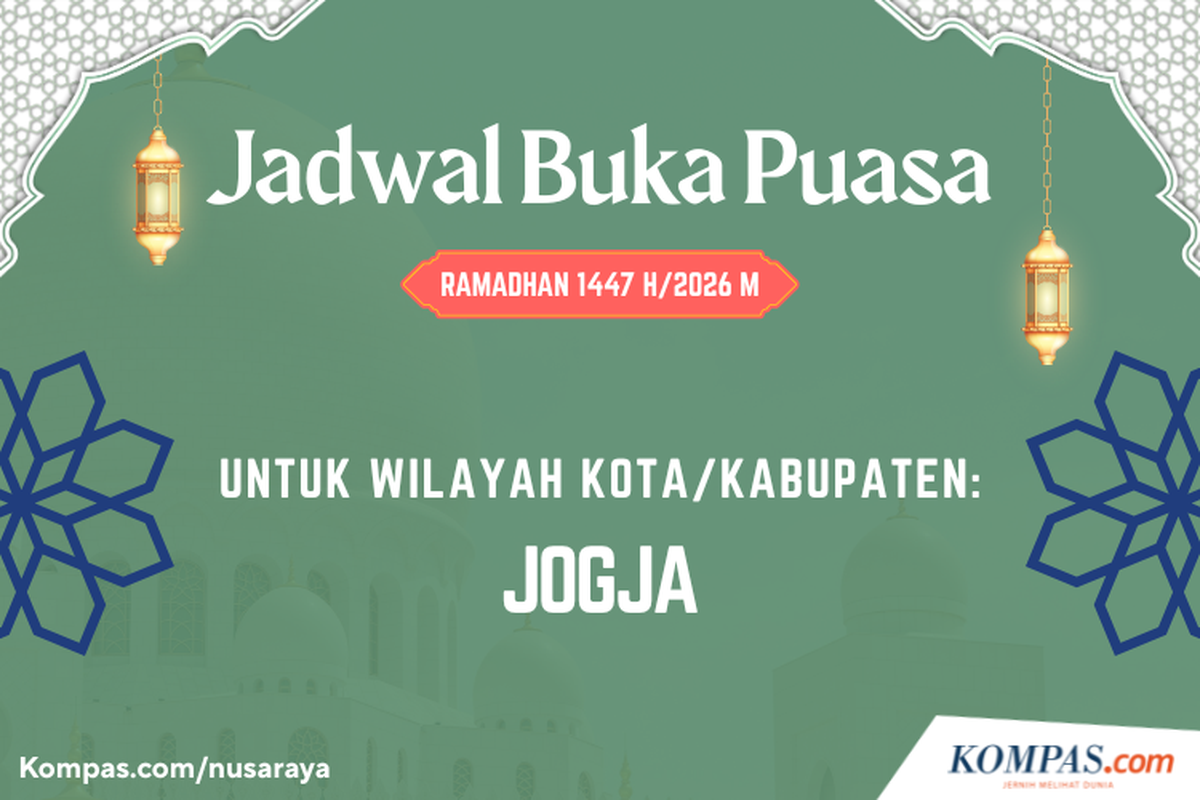Jam Buka Puasa Jogja Hari Ini 27 Februari 2026, Cek Waktu Azan Maghrib
