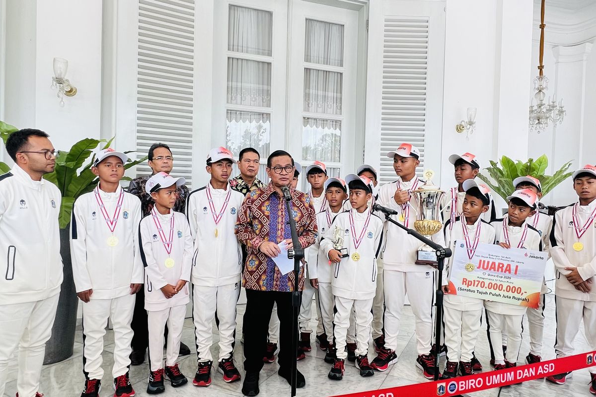 Tim Sepak Bola Pelajar Jakarta U-12 Juara Dunia, Pramono: Kipernya ...
