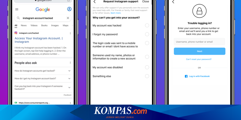 Fitur Baru Instagram Bantu Pulihkan Akun Kena Hack