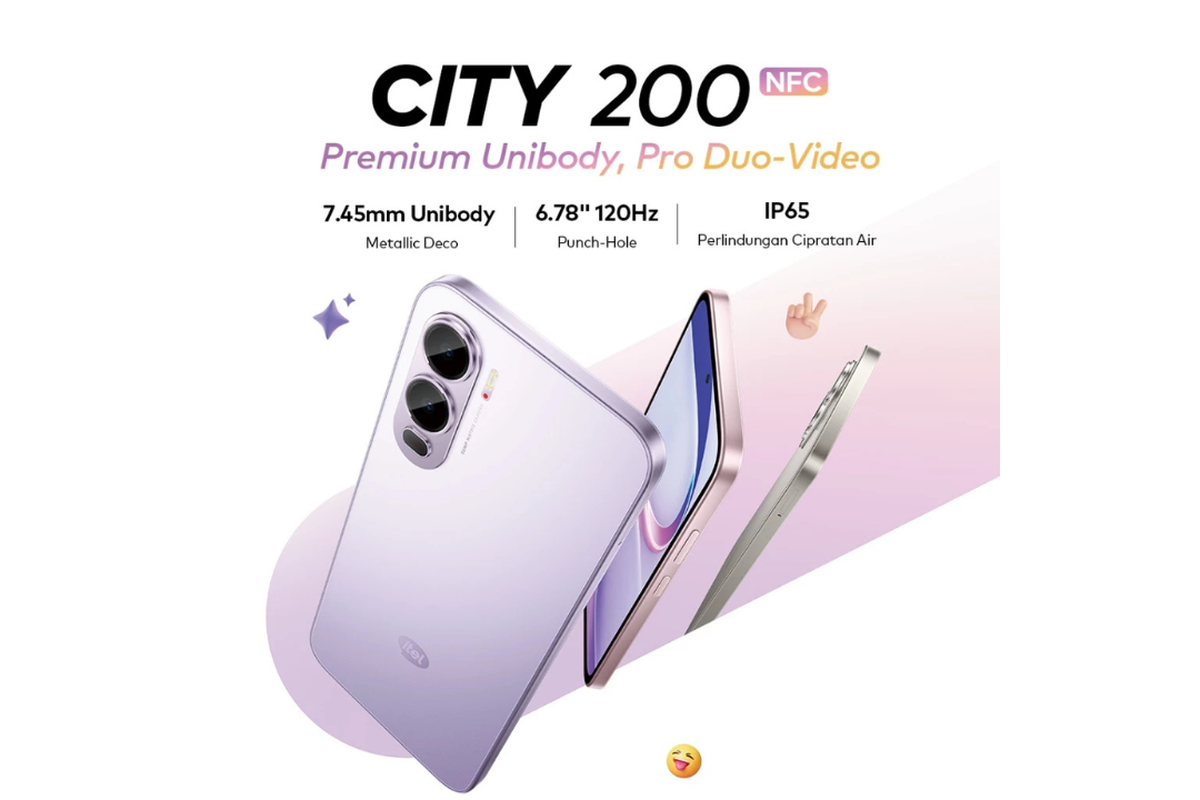 Itel City 200 Resmi di Indonesia, HP Android Baterai Besar Harga Rp 1,3 ...