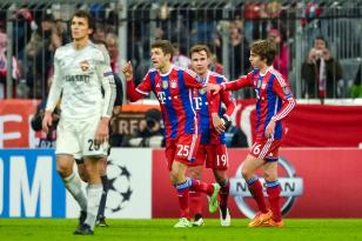 Bayern Pesta Gol ke Gawang CSKA Moskwa