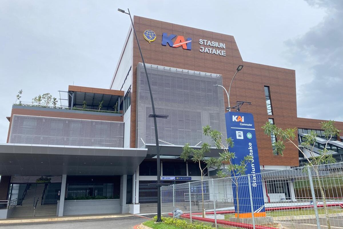 Melihat Modernnya Stasiun Jatake BSD, Progres Pembangunan 98,56 Persen