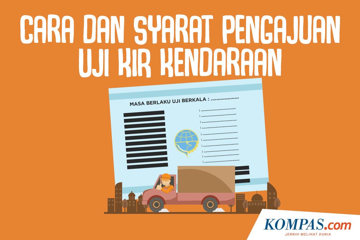INFOGRAFIK: Cara dan Syarat Pengajuan Uji KIR Kendaraan
