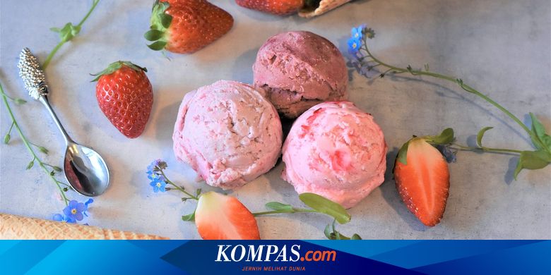 4 Cara Membuat Es Krim Stroberi yang Mudah untuk Camilan di Rumah