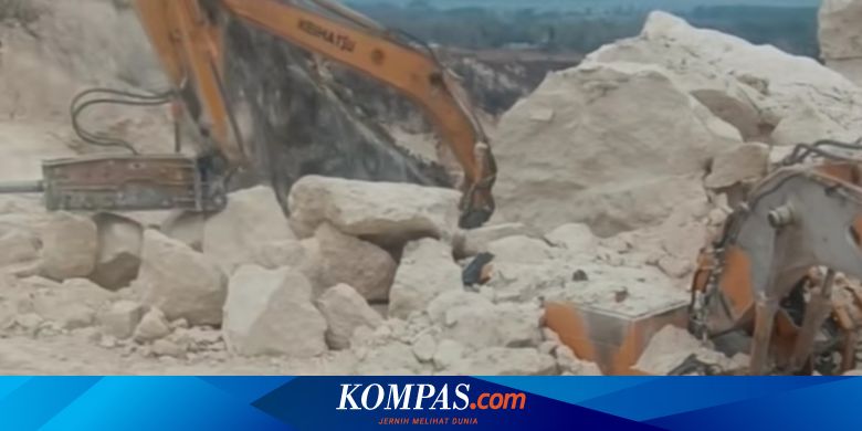 Tertimpa Longsoran, 2 Pekerja Tambang Batu Kapur di Tuban Tewas