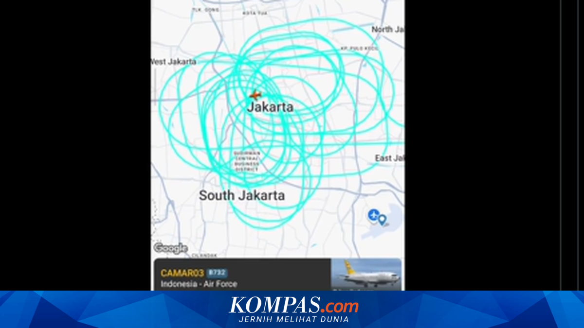 Pesawat Berputar-putar di Langit Jakarta Disebut untuk Tabur Garam Saat ...
