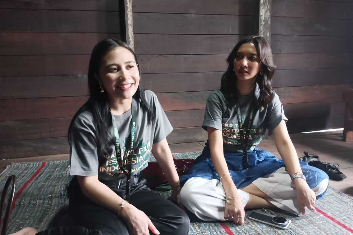 Sheila Dara Terpesona Wisata Air Hitam, Prilly Latuconsina Kepincut Kuliner Ikan Khas Kalteng