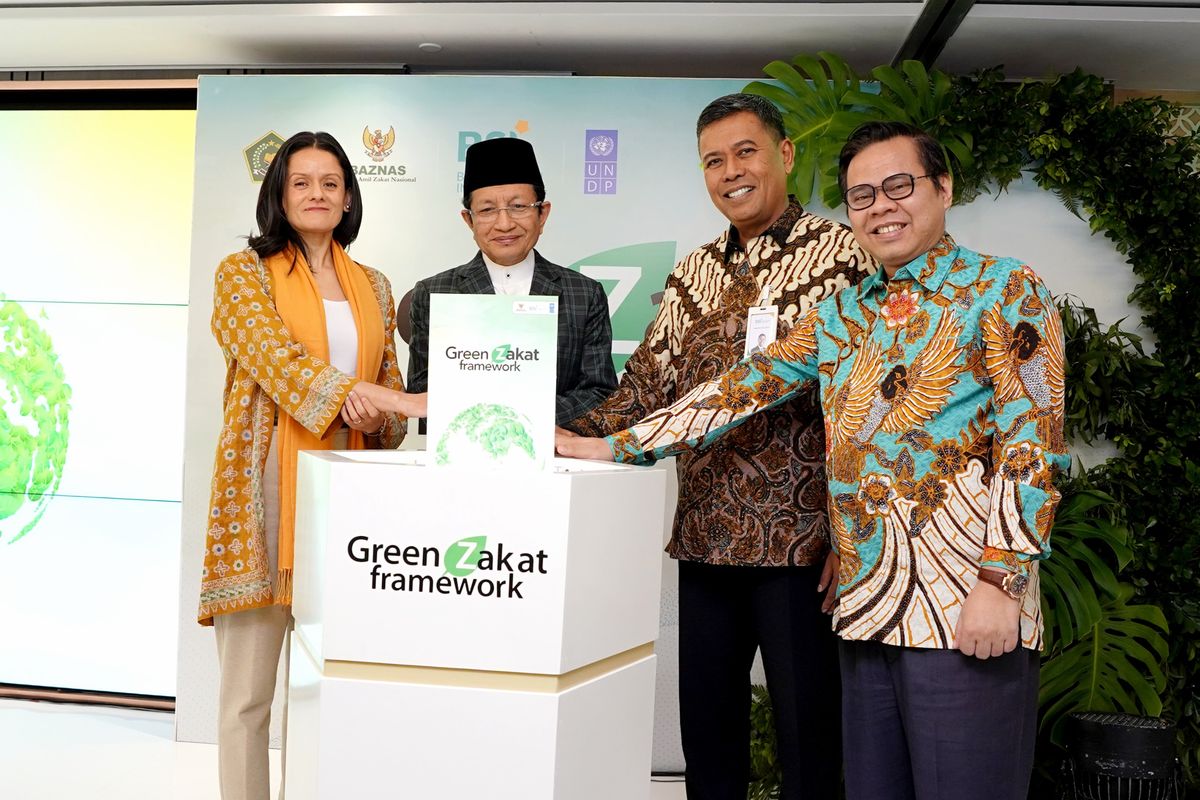 Optimalkan Potensi Zakat Rp 327 Triliun, BSI Luncurkan Green Zakat Framework