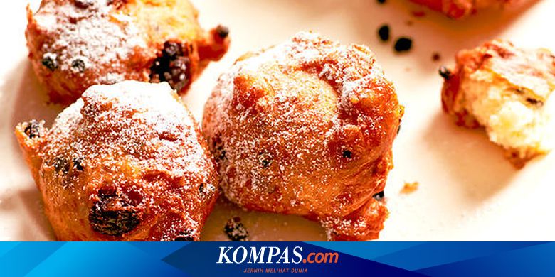 Resep Oliebollen Kismis dan Apel, Kreasi Donat Goreng Belanda