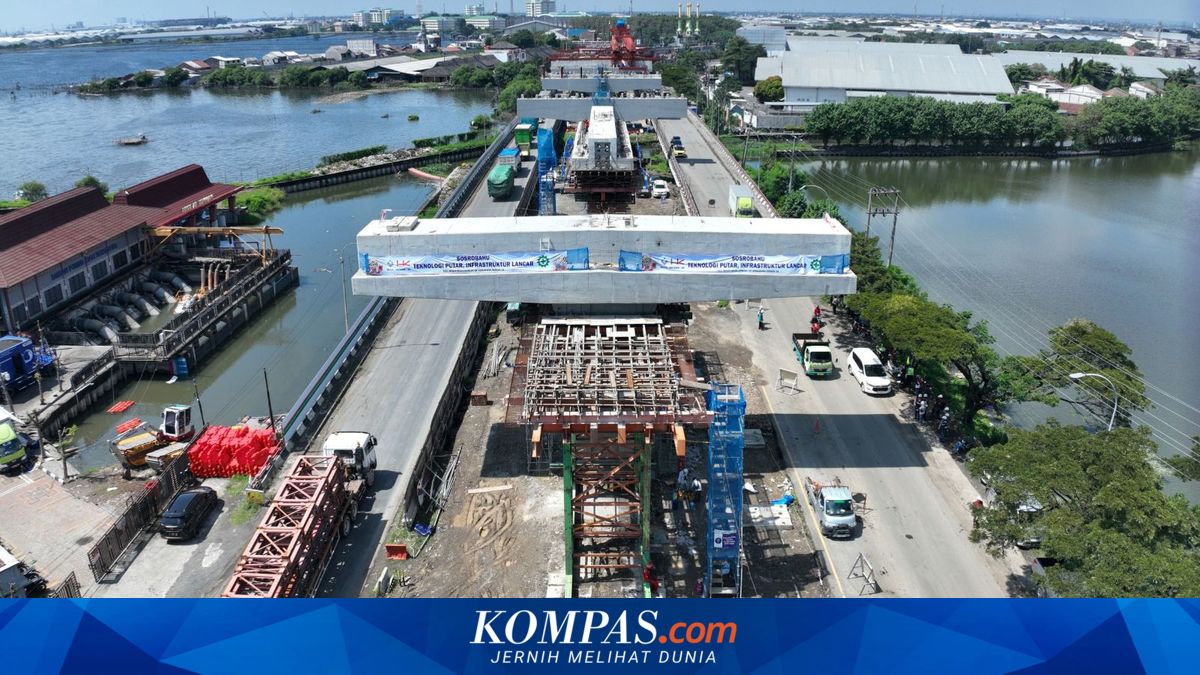 Tol Semarang-Demak 1A Tembus 64,2 Persen, Ditopang Teknologi Sosrobahu