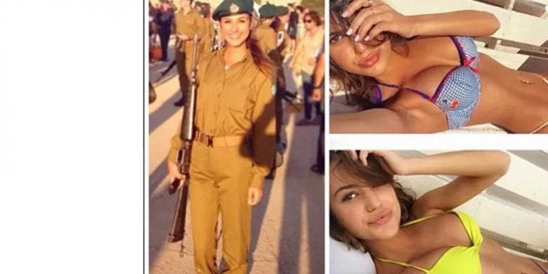 Anggota Tentara Wanita Israel Unggah Foto Seksi di Instagram