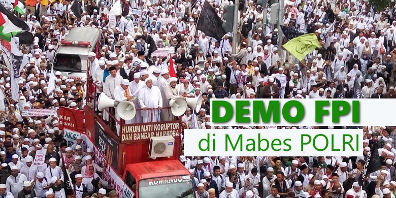 Liputan Khusus Demo FPI di Mabes Polri Halaman 1