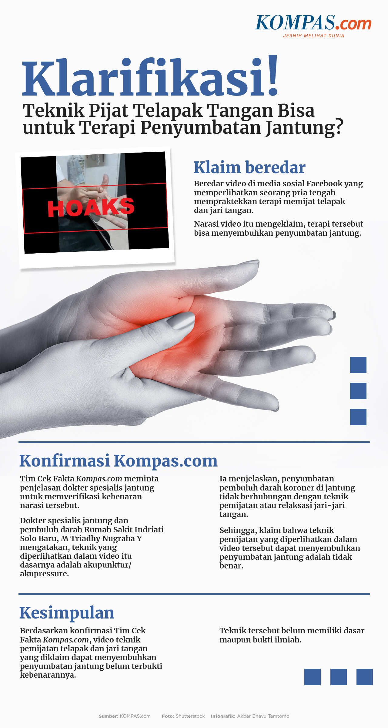 INFOGRAFIK: Benarkah Teknik Pijat Tangan Bisa untuk Terapi Penyumbatan ...