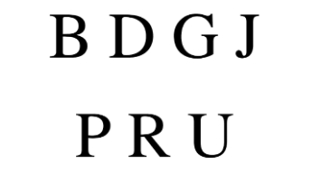 4 Karakter Huruf pada Tipografi