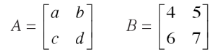 Cara Menentukan Nilai a,b,c,d dari Kesamaan Dua Matriks