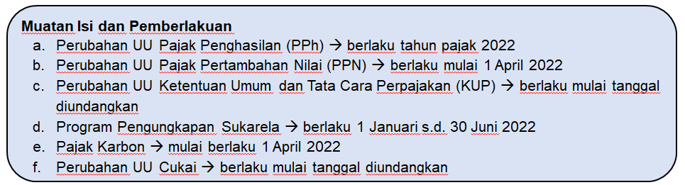 Naskah Lengkap UU HPP, Penjelasan, dan Poin-poin Pentingnya - JEO ...