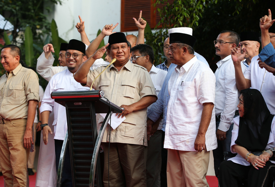 Prabowo Subianto Gelar Jumpa Pers di Kertanegara