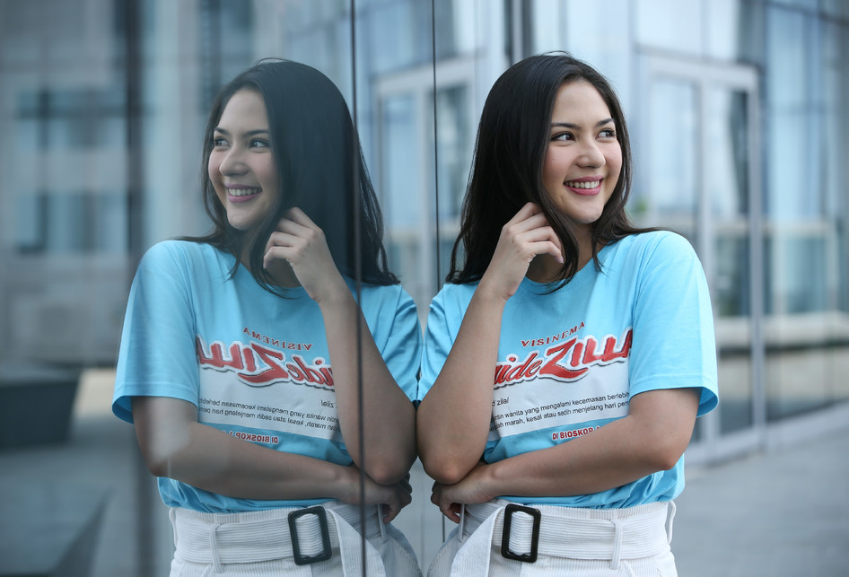 Jessica Mila Beradu Akting dengan Lucinta Luna di Film Bridezilla