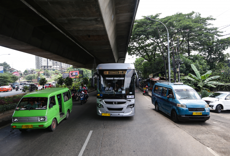Bus Trans Pakuan Resmi Beroperasi di Bogor