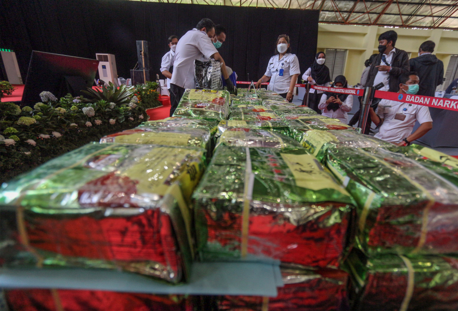 BNN Sita 121,52 Kg Sabu dari Jaringan Aceh dan Kalimantan Tengah
