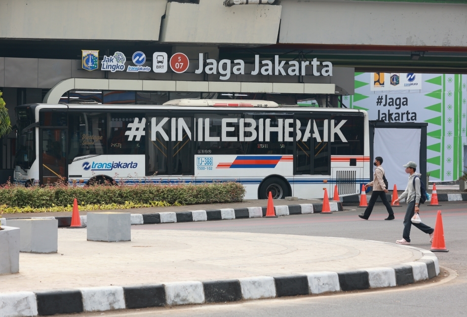 Halte Jaga Jakarta Hadirkan Instalasi Puing Kebakaran