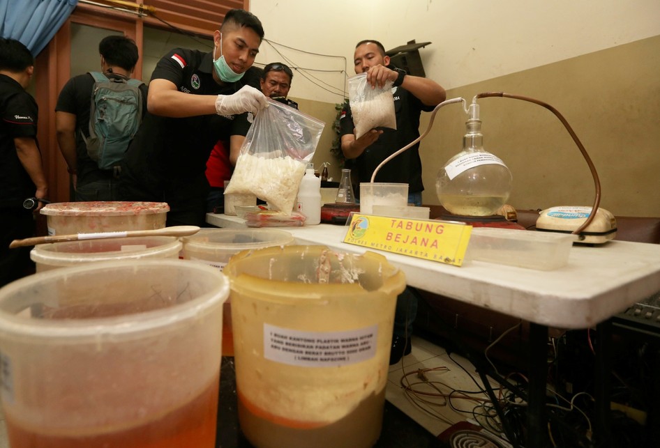 Pabrik Sabu di Cipondoh Digerebek Polisi